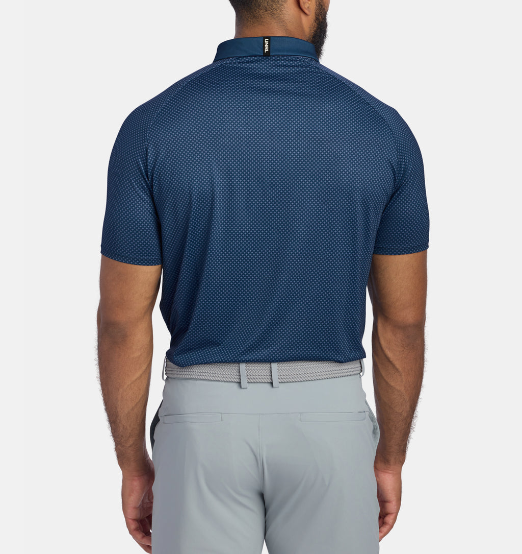 UNRL Altitude Polo | Men's Cavern Blue Polo