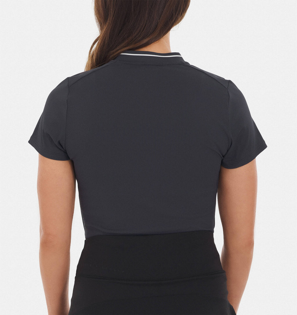 UNRL Women | Nine Iron Amelia Short Sleeve Polo