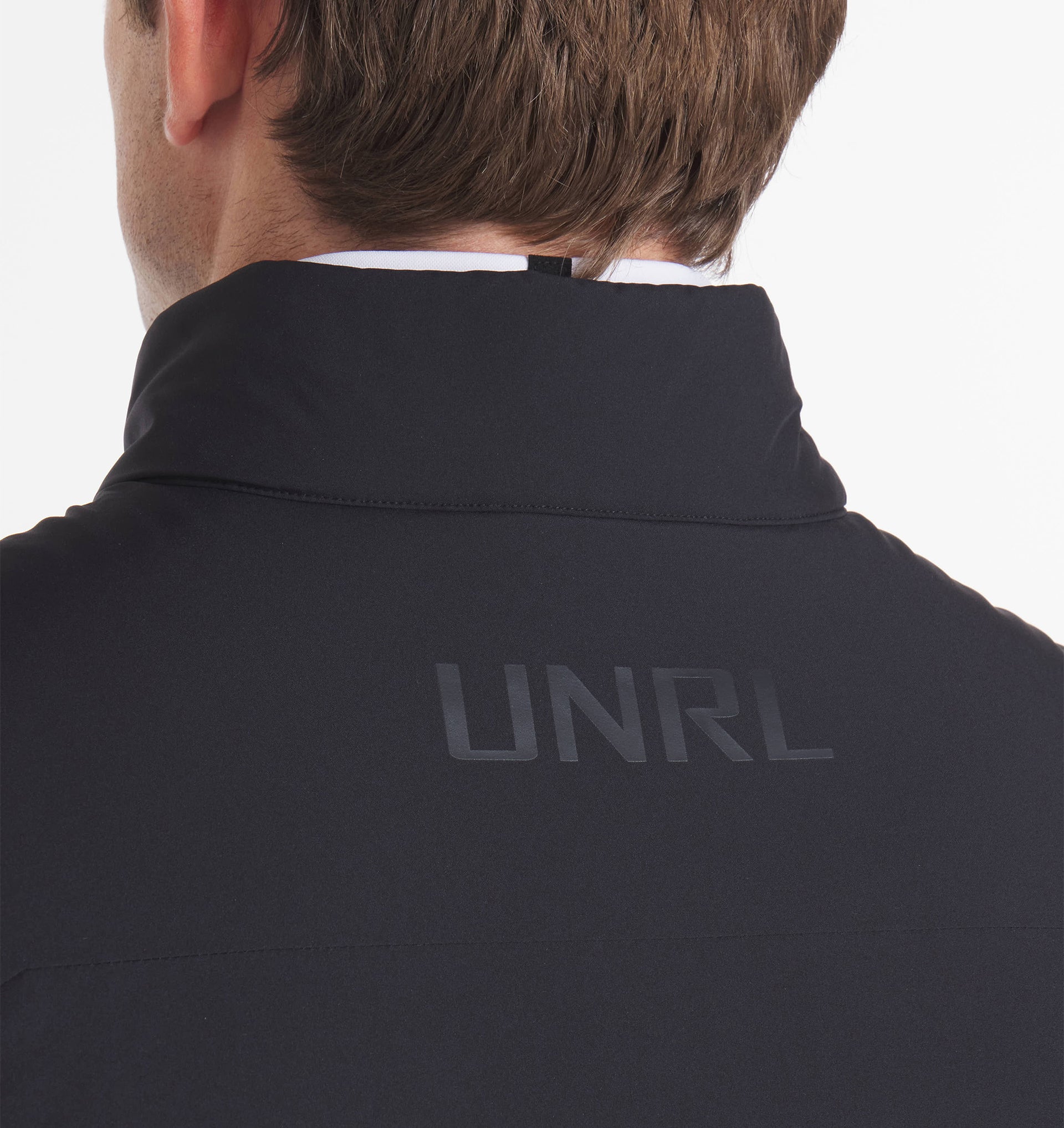 UNRL Vancouver Quilted Vest | Men's Black Vest