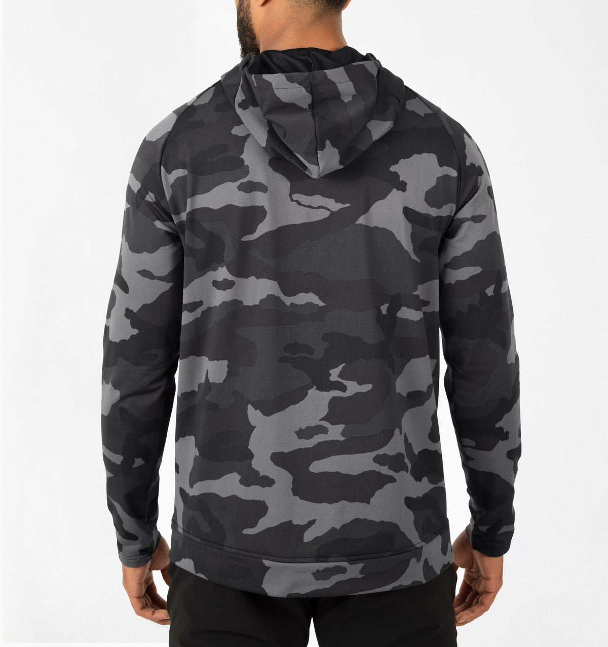 Crossover Hoodie II | Men's Black Hoodie – UNRL