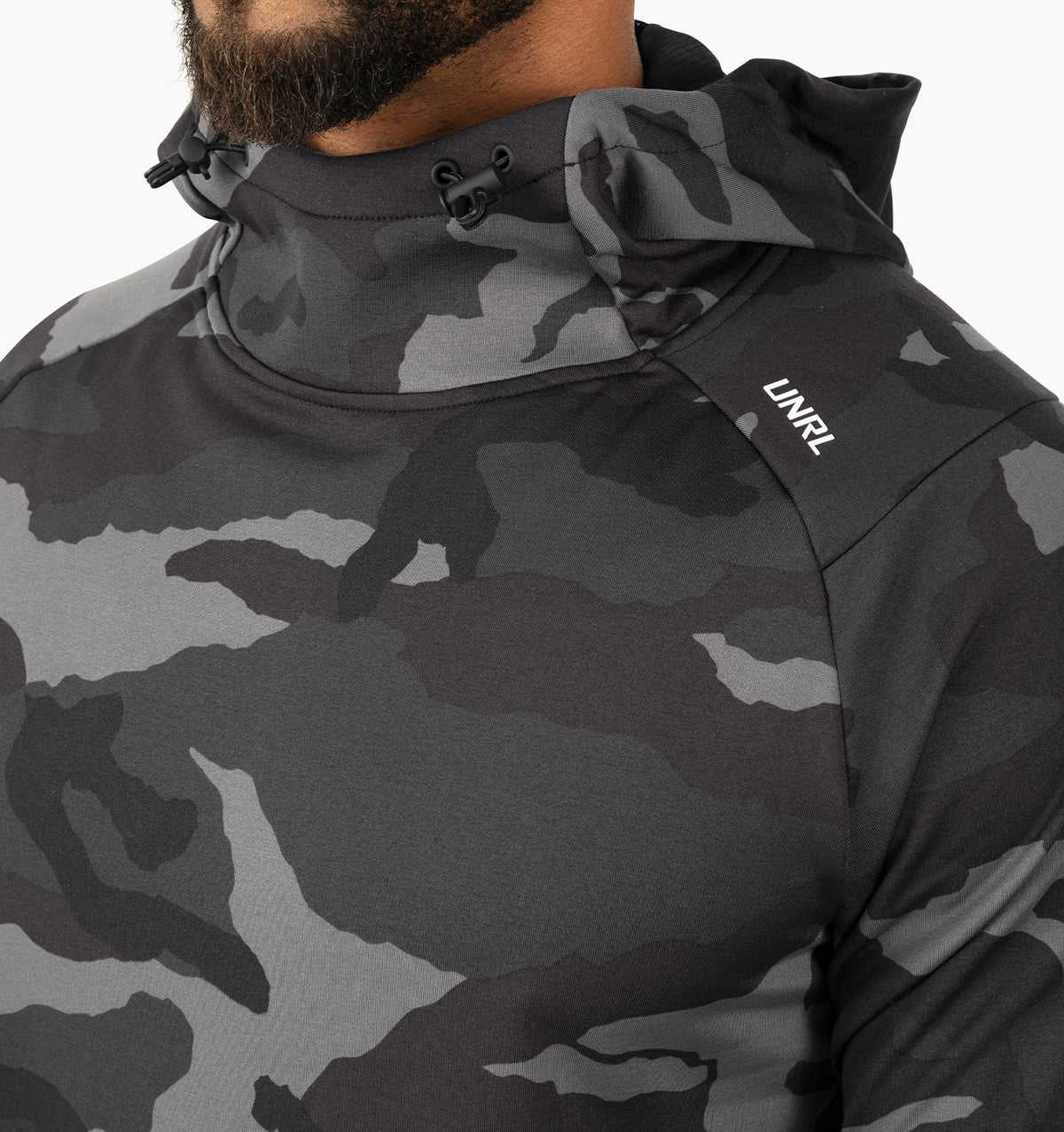 Crossover Hoodie II | Men's Black Hoodie – UNRL