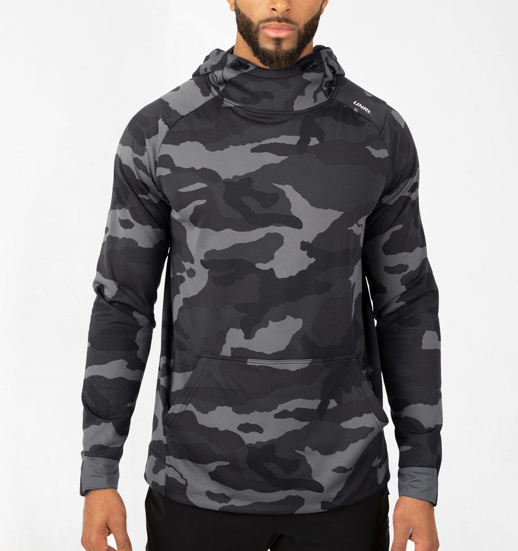 Crossover Hoodie II | Men's Black Hoodie – UNRL
