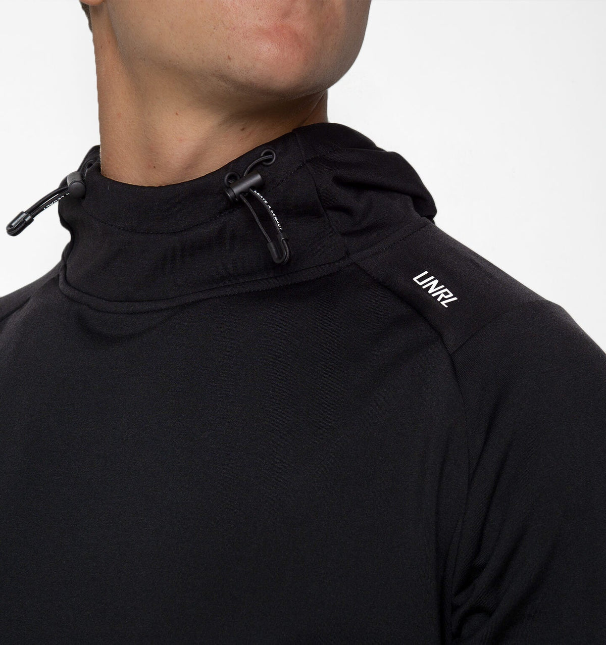 Crossover Hoodie II | Men's Black Hoodie – UNRL